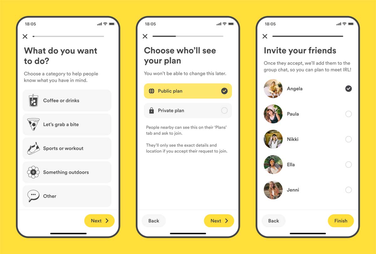 Bumble For Friends Plans : Organize Social Events with this new feature ...